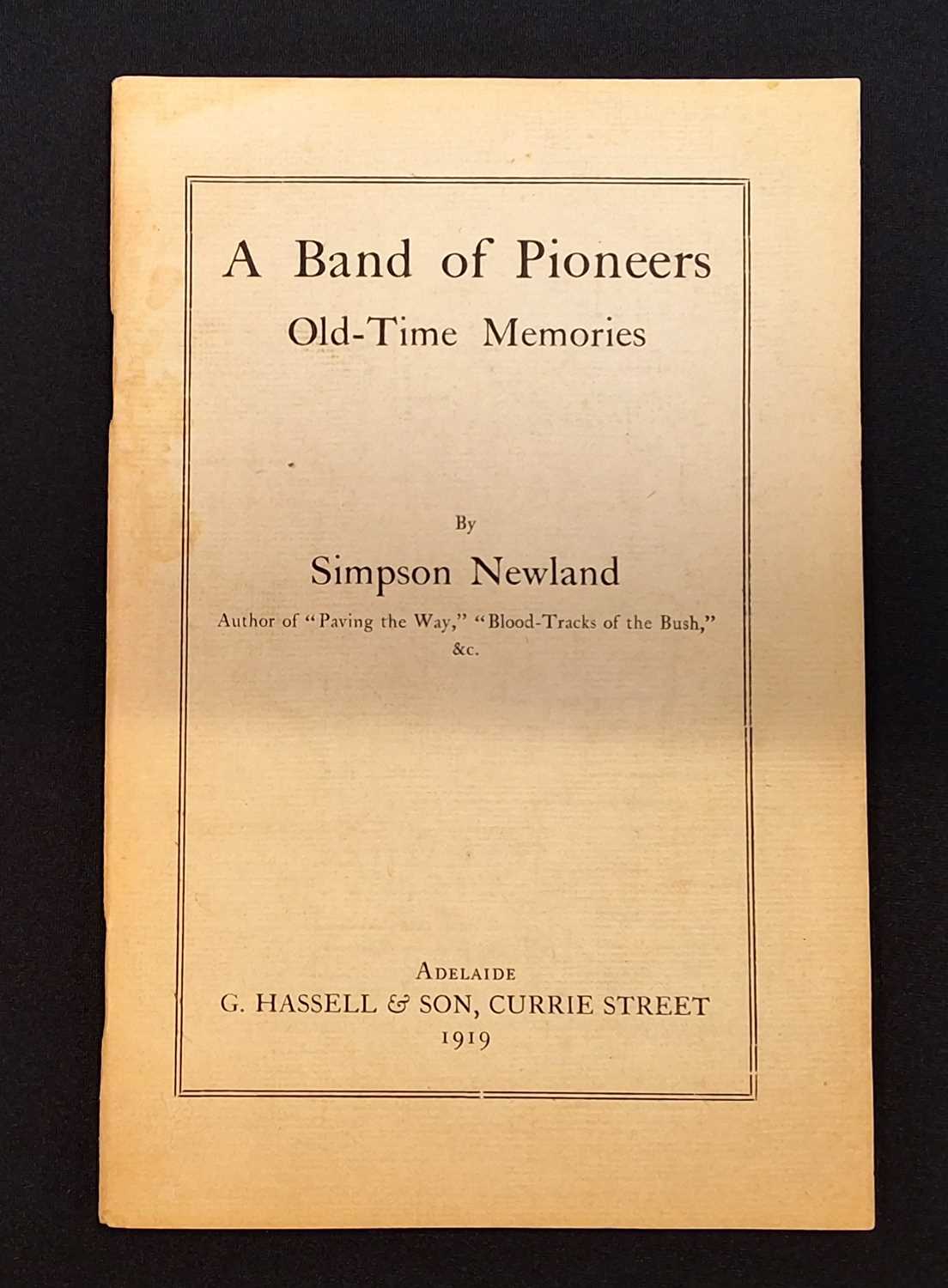 Lot 1102 Newland Simpson