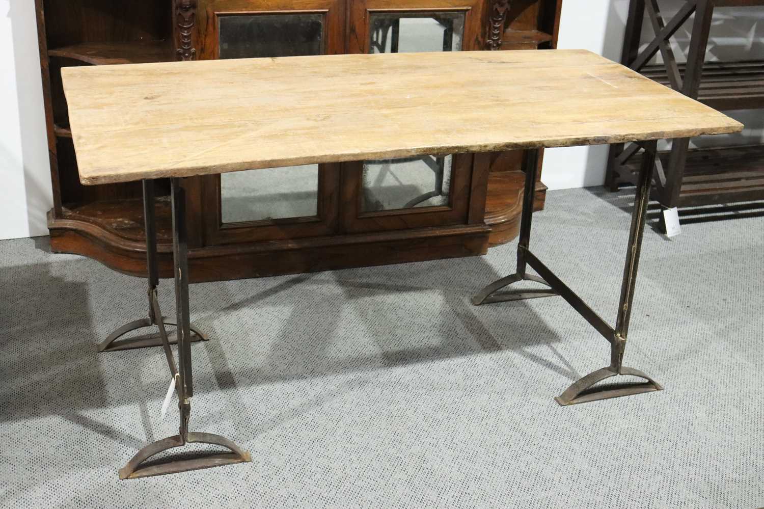 Lot 341 - CAMPAIGN TABLE