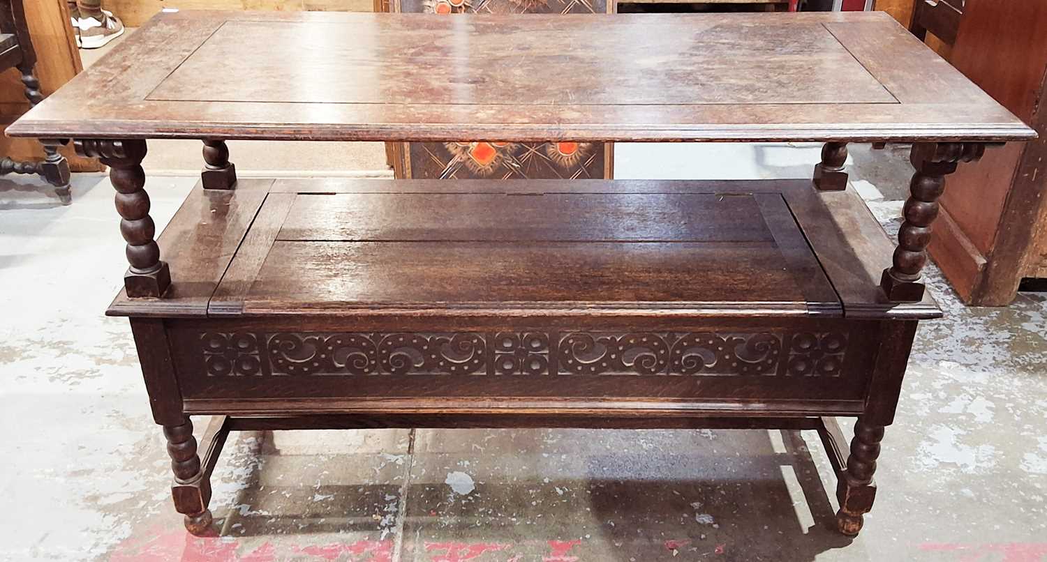 Lot 99 - MONKS TABLE